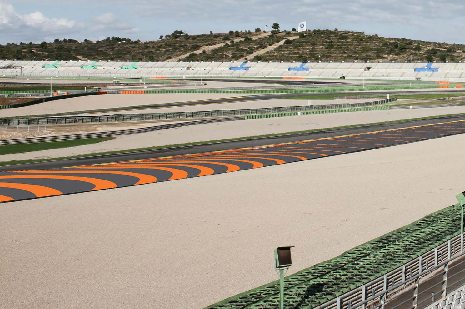 UPV students design Valencia Circuit run off areas - Circuit Ricardo Tormo