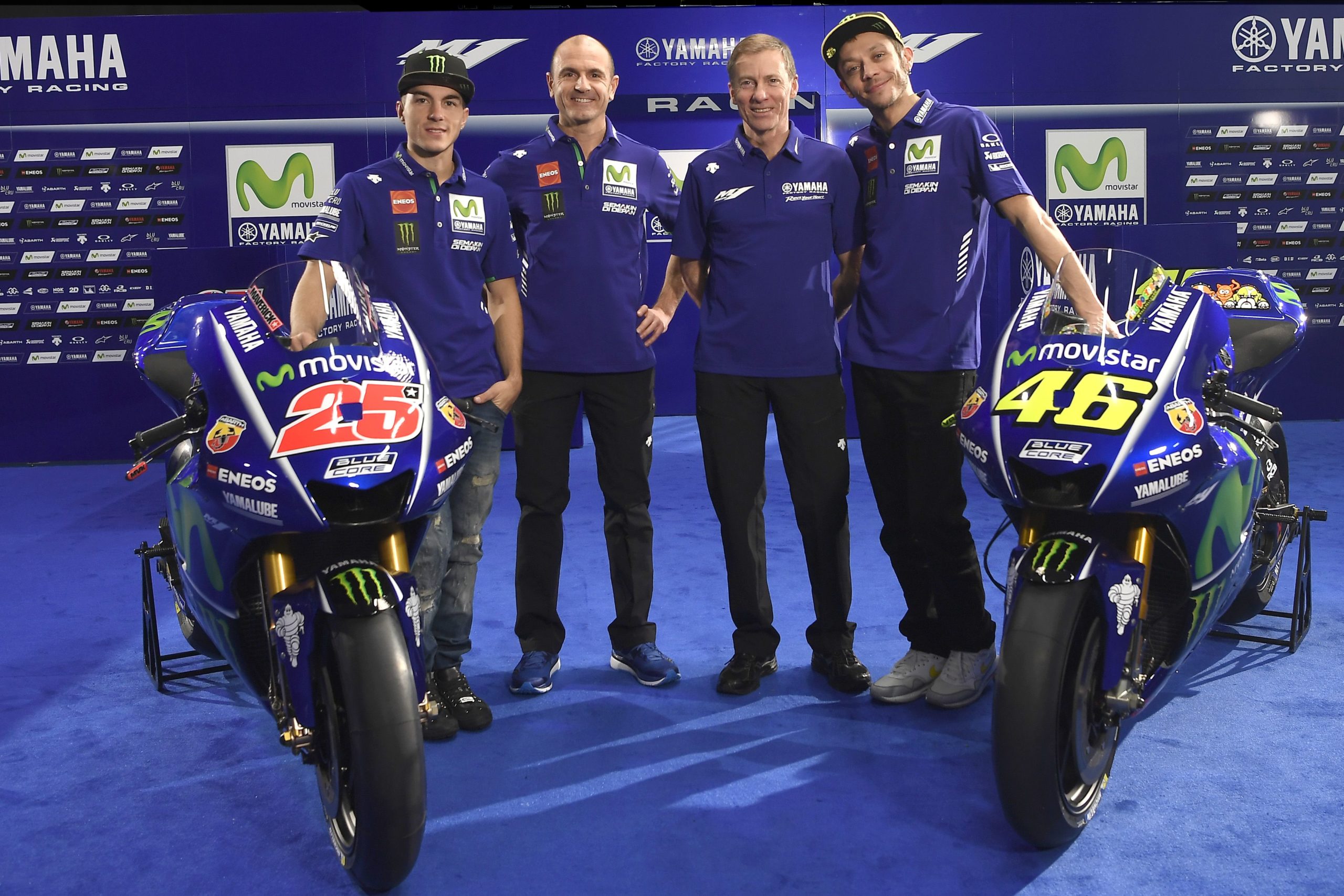 Movistar Yamaha MotoGP Team unveils Line-Up in Madrid - Circuit Ricardo ...