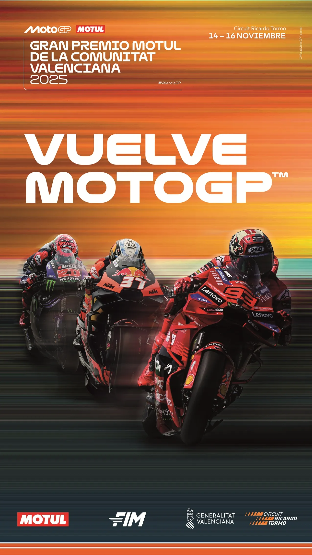 Gran Premio Motul de la Comunitat Valenciana 2025 - Circuit Ricardo Tormo